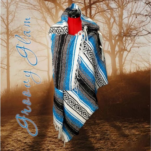Groovy Glam | Accessories | Groovy Glam Handmade Turquoise Blue Leather ...
